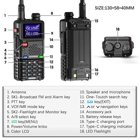 Baofeng Uv 5rh Air Band Walkie Talkie