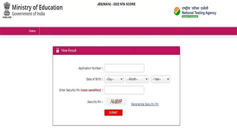 JEE Main 2022 Paper 2 Result 2022 Declared At Jeemain Nta Nic In Get Direct Link Here