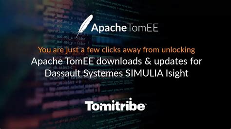 Apache Tomee Downloads And Updates For Dassault Systemes Simulia Isight Tomitribe
