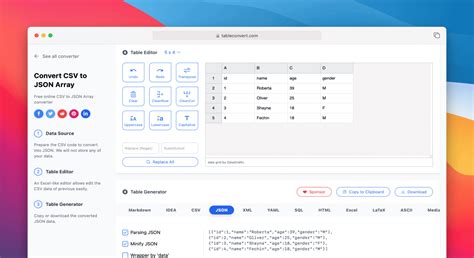 10 Best Convert Excel To Json Tools 2024 Free Download
