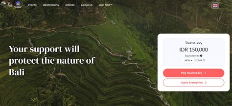 발리 관광세 내는 법 발리 관광세 한국돈 금액 정보 포함 여행쟁이 3분정보