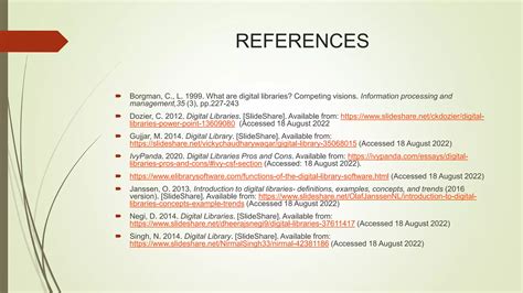 digital libraries powerpoint presentation pptx databases computer