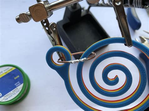 spiral puzzle 3d printed wire bending 6 steps with pictures