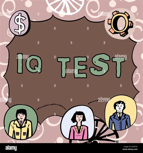 Text Caption Presenting Iq Test Business Concept Attempt To Measure