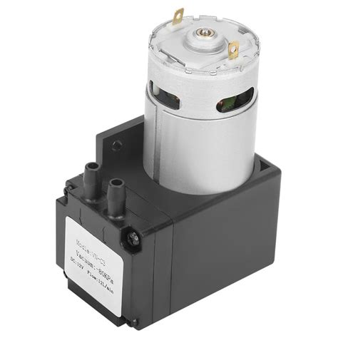 Vn C3 Dc12v 12w 미니 오일리스 진공 펌프 12lmin 저소음 ‑ 80kpa 음압 가스 이송 펌프 치과 실험실 장비