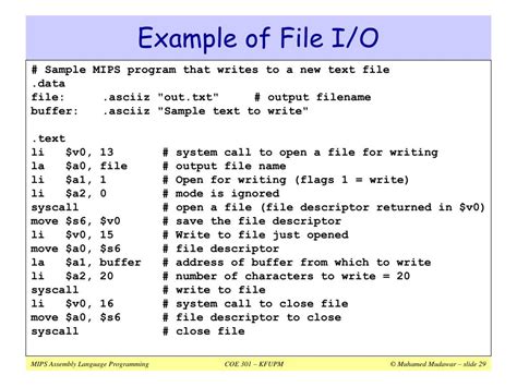 Ppt Mips Assembly Language Programming Powerpoint Presentation Free Download Id5328788