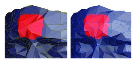 The Simplification Results Of Forehead Wrinkles Using Feq Left And Download Scientific