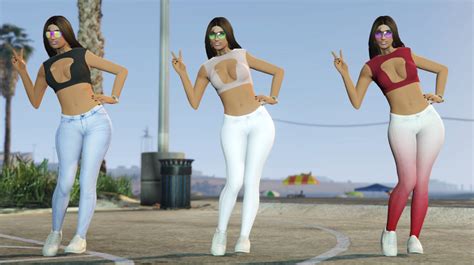 Mp Female Ped Jeans And Top Full Body Mod Beta Gta5