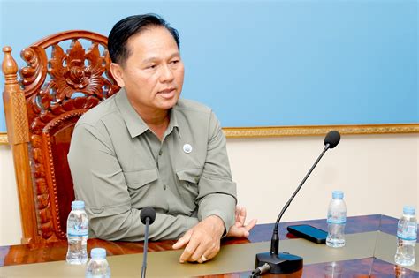 លោក ផាង វី អញ្ជើញដឹកនាំមន្ត្រីបច្ចេកទេស