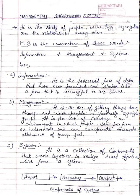 Management Information System