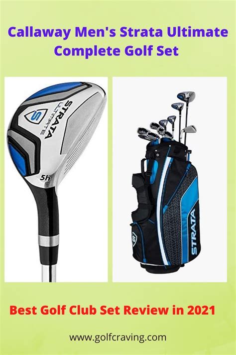 Callaway Mens Strata Ultimate Complete Golf Set Best Golf Club Set Review In 2021 Golf Club