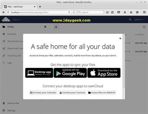 Install Owncloud 90 Storage On Linux Using Repository 2daygeek