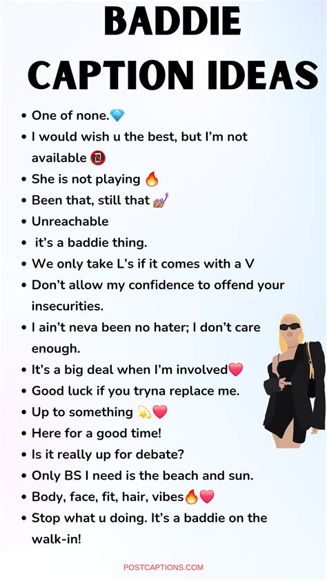 150 Baddie Instagram Captions Short Instagram Quotes One Word