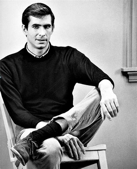 20 Black And White Photos Of Anthony Perkins As Norman Bates In Alfred Hitchcocks Psycho 1960