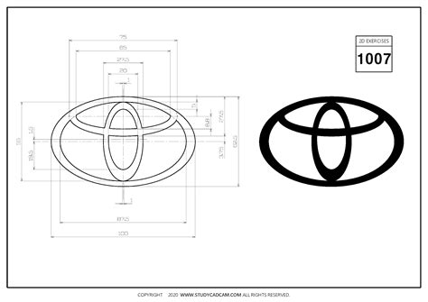 2d Cad Exercises 1007 Artofit