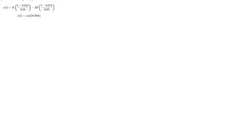 Solved A Message Signal X T And A Carrier Signal C T Are Chegg