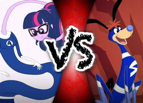 Stretch O Mutt Vs Mrs Twilastic Sparkle By Dfgyuuuiii On Deviantart
