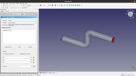 FreeCAD CFD Workbench With OpenFOAM V
