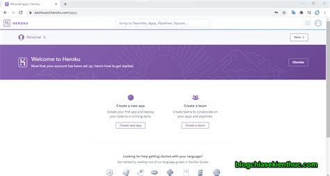 Heroku L G H Ng D N T O T I Kho N Heroku Nhanh