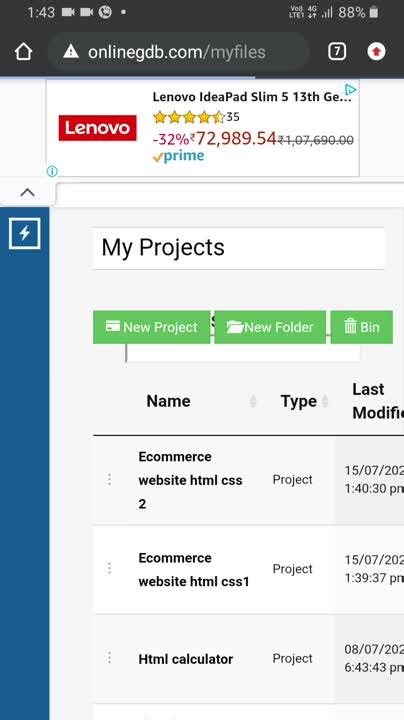 Gaurav Singh On Linkedin Ecommerce Website Using Html Css Internpe