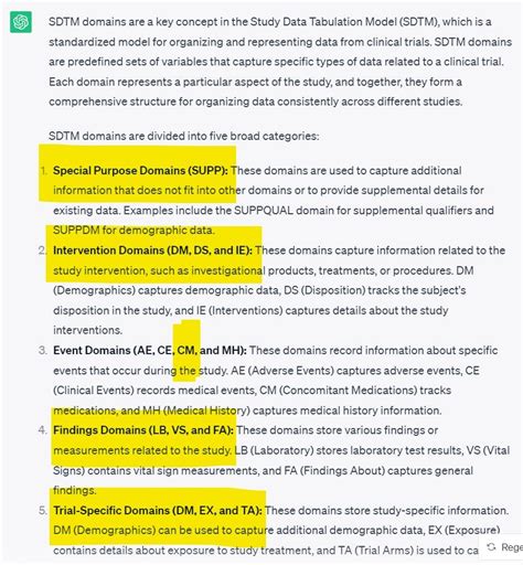Sdtm Cdisc Chatgpt Jagadish K 15 Comments