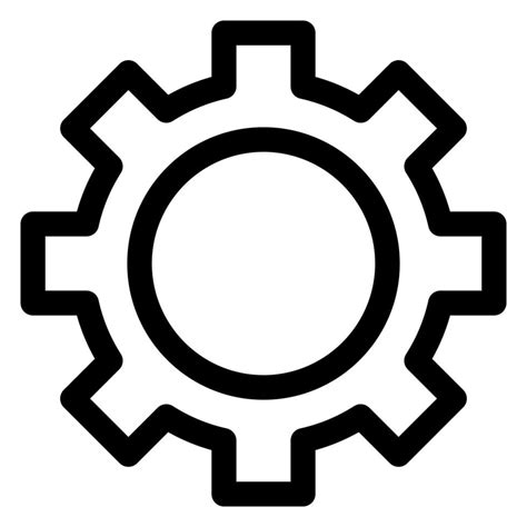 Setting Line Icon Illustration Isolated On White Background 47123370 Vector Art At Vecteezy