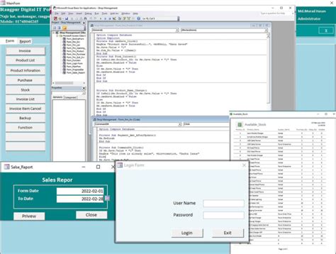 Do Microsoft Access Database Design Using Visual Basic Code By Muradgraphic Fiverr