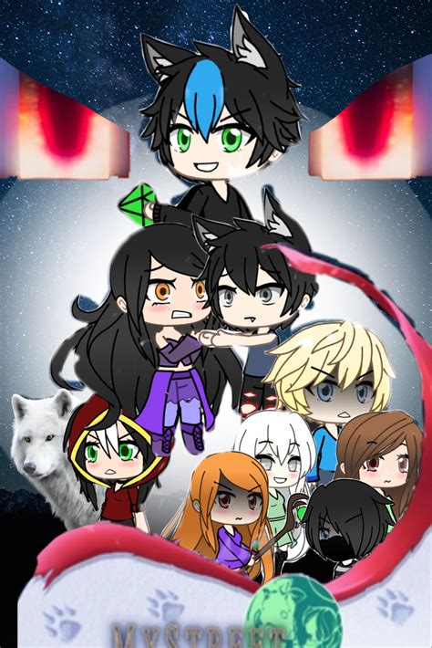 I Made This With Picsart And Gacha Life Personajes De Anime