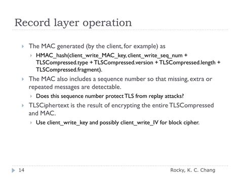 PPT Transport Layer Security PowerPoint Presentation Free Download ID