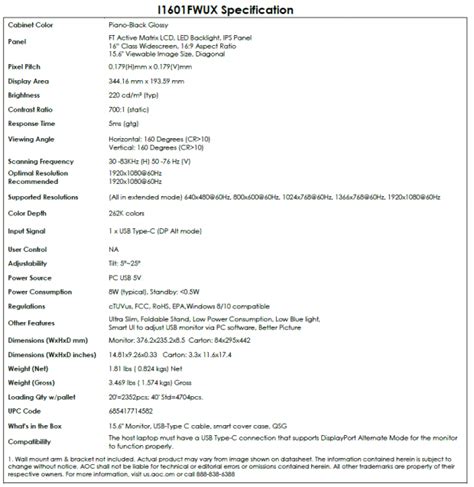 AOC Unveils Inch USB C Monitor GamingShogun