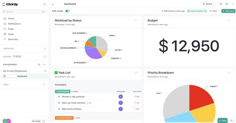Clickup For Project Management Business Operation And More By