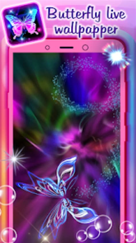 Neon Butterfly Background App For Android Download