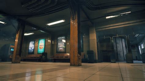 [unity]metro Station Modular Kit — Polycount