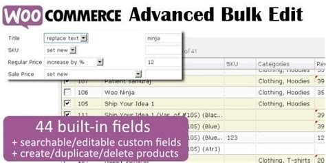 WooCommerce Advanced Bulk Edit GPL Pugins Club
