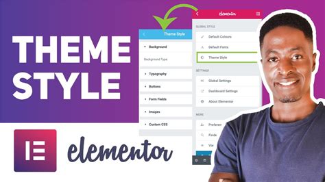 wordpress for beginners elementor theme style tutorial how to style
