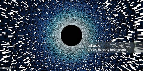 기술 터널 현대 추상과 네온 조명 파이프 픽셀 구멍 3d 그림 거리에 대한 스톡 사진 및 기타 이미지 거리 건축 건축물 Istock
