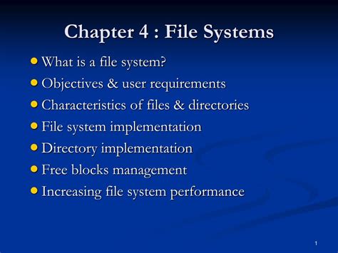 Ppt File Systems Implementation Algorithms Data Structures And Storage Powerpoint