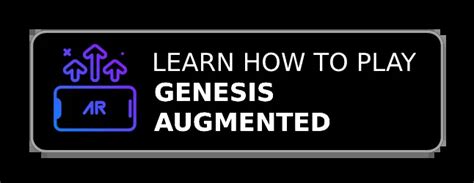 Fiducial Markers For Augmented Reality Gaming Ar Cards Genesis Augmented Reality