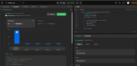 Day35outof100 Leetcode Java Problemsolving 100daysofcode