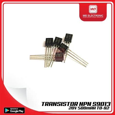 Jual Transistor 9013 S9013 C9013 To 92 Lt11 Shopee Indonesia