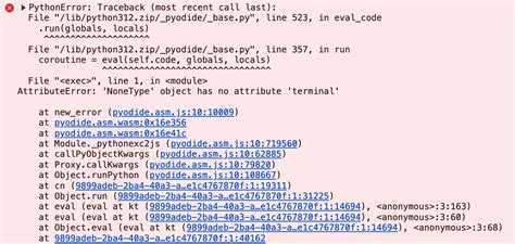Pyscript Pyready Not Being Called On Worker Script Stack Overflow