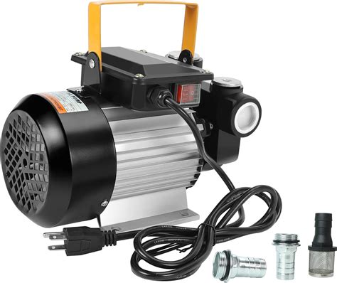 Vevitts Pompe De Transfert De Carburant électrique Auto Amorçante 16 Gpm 60 L Min Pompe De