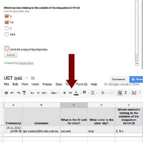 Course Quiz Using The Form Widget Download Scientific Diagram