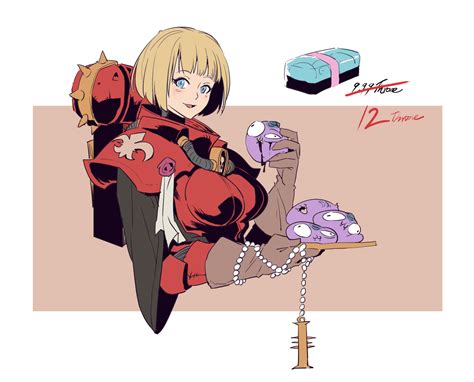 Adepta Sororitas Warhammer K Drawn By Rmulderz Danbooru