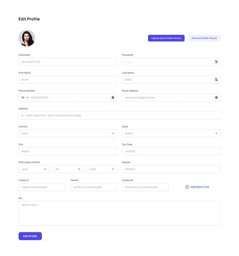 Tailwind Css Forms Pagedone