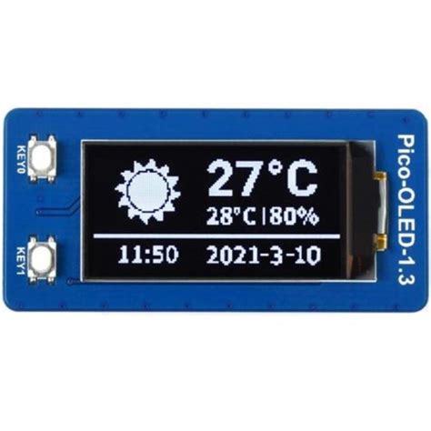 Raspberry Pi Display 13inch Oled Module For Raspberry Pi Pico 64x128