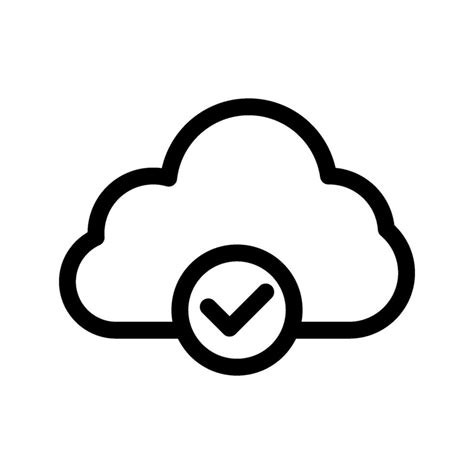 Cloud Sync Icon Vector Symbol Design Illustration Vector Art At Vecteezy
