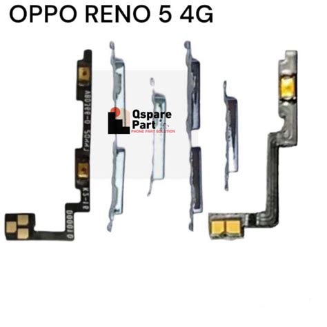 Jual Tombol Flexibel On Off Volume Untuk Oppo Reno G Satu Set Shopee Indonesia