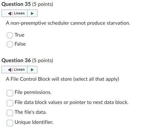 Solved A Non Preemptive Scheduler Cannot Produce Starvation Chegg