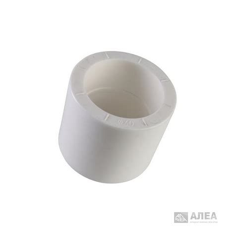 Муфта соединительная для труб политэк D 20 белый купить в Сочи по выгодной цене